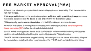 regulation of medical devices | PPTX