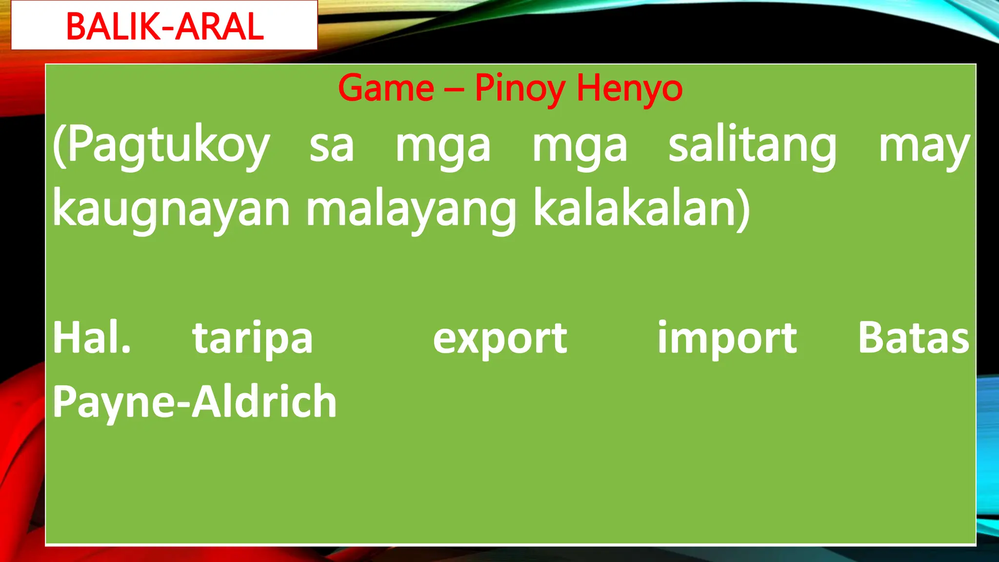 DEVICES - AP6-Q2-WEEK 3- DAY 2 - Philippine Organic Act of 1902_(Batas ...