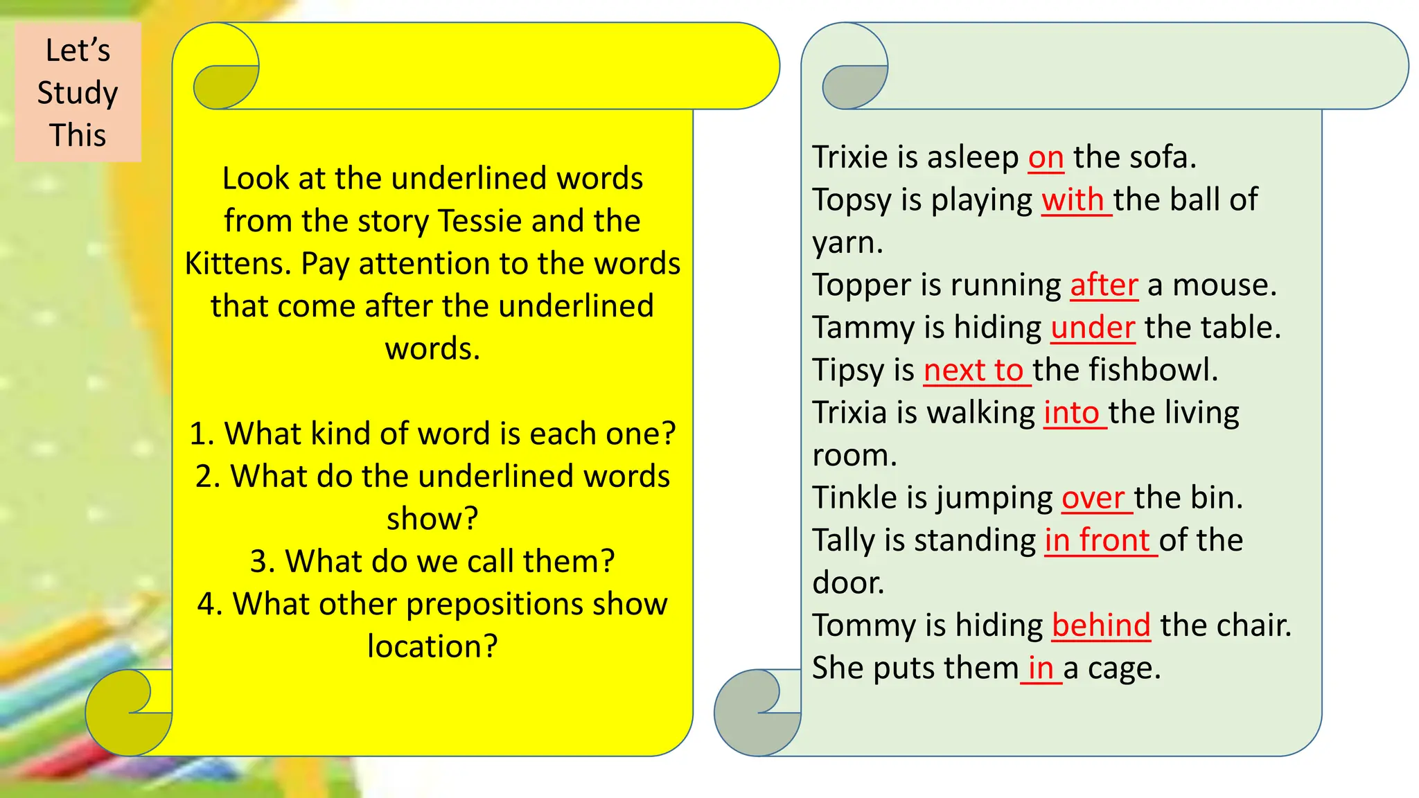 Grade 6-Prepositiona Phrases, Proper Expressions | PPTX