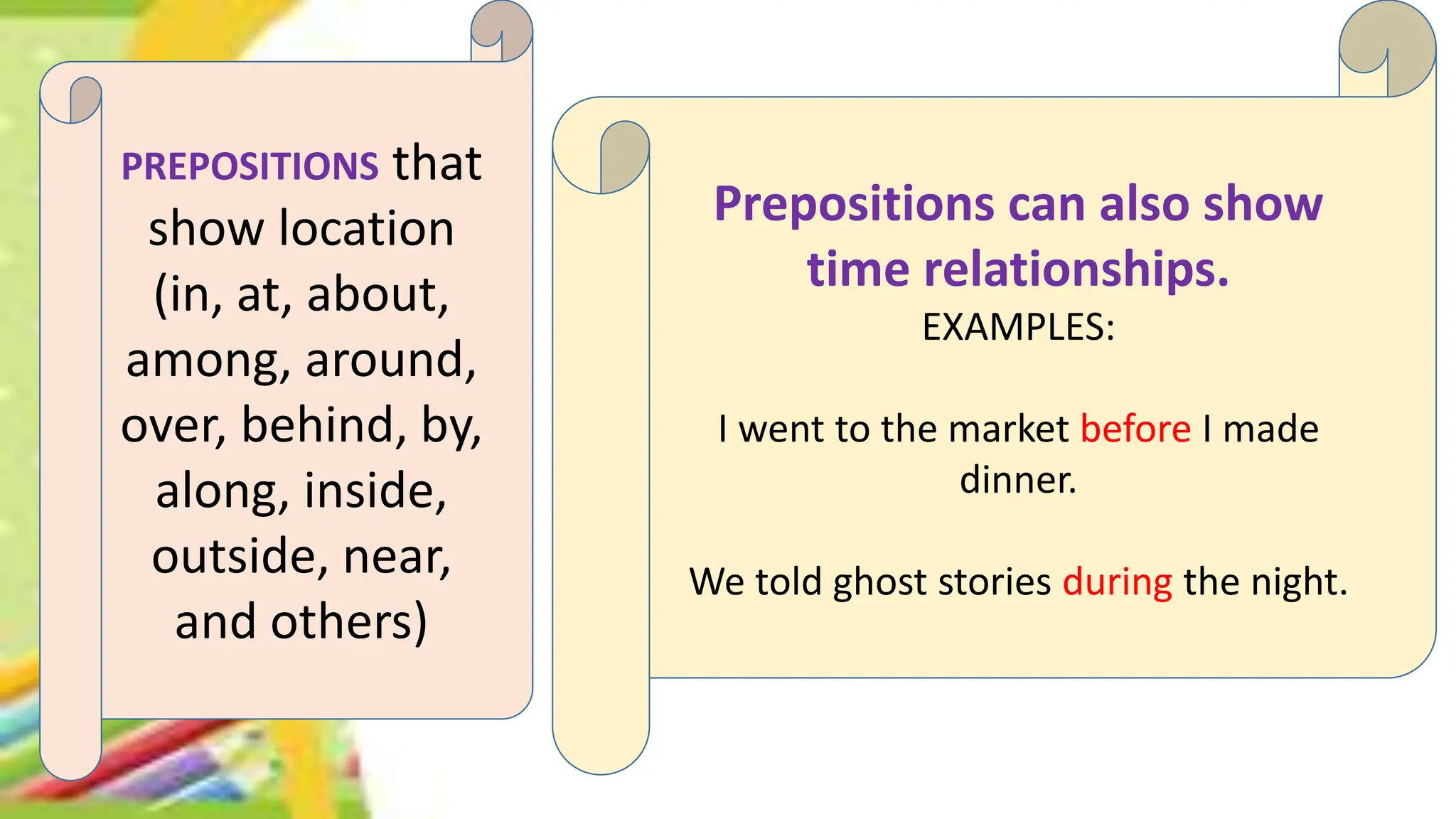 Grade 6-Prepositiona Phrases, Proper Expressions | PPTX
