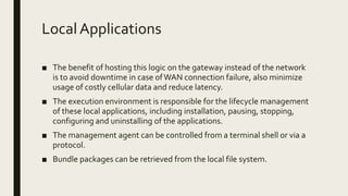 Devices and gateways | PPTX