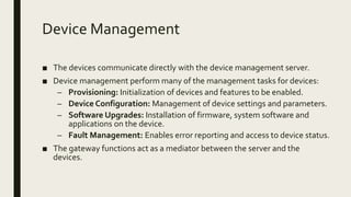 Devices and gateways | PPTX