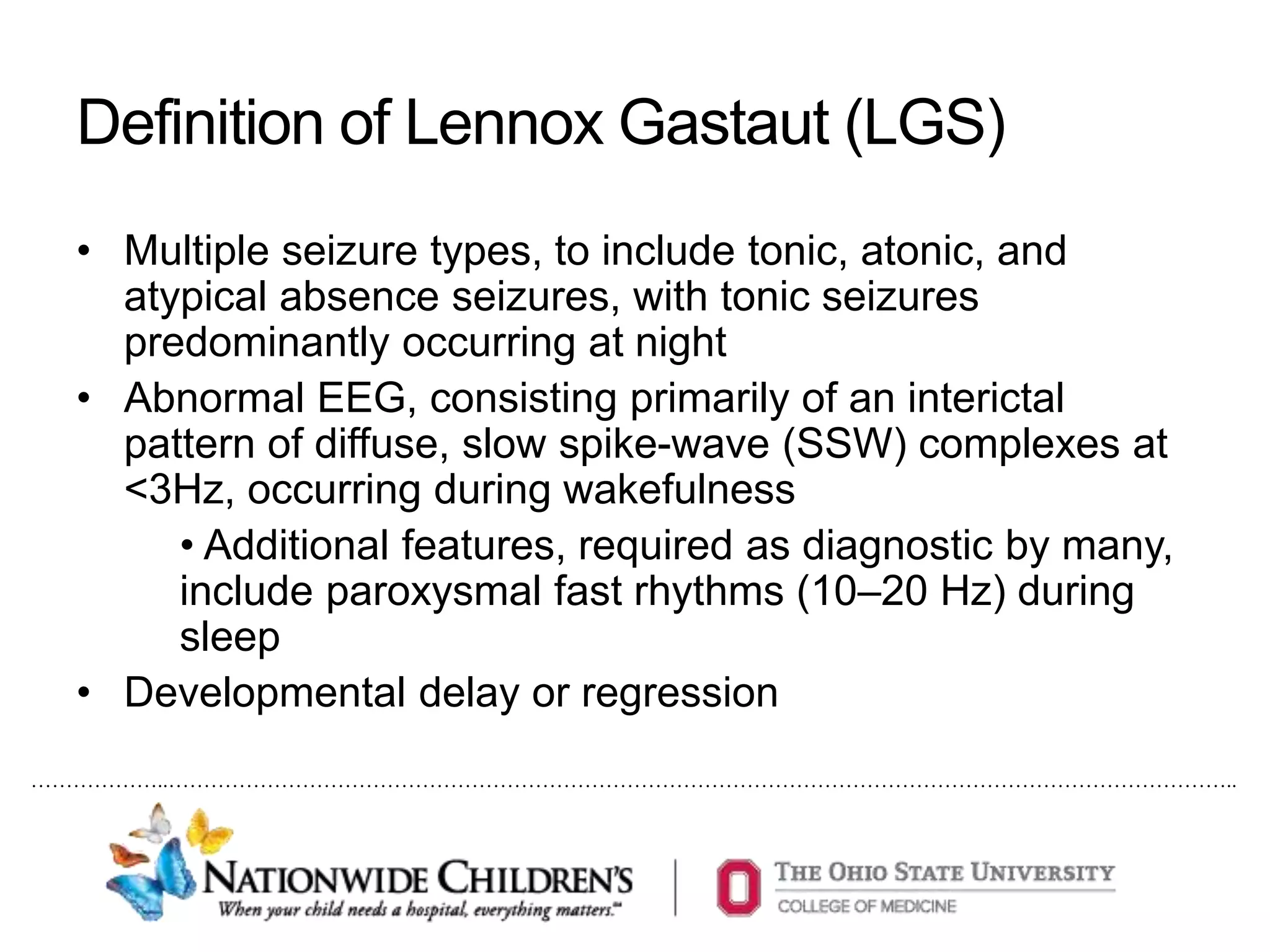 Devices in Lennox-Gastaut Syndrome | PPTX