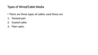 Network Devices & Media | PPTX