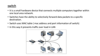 Network Devices & Media | PPTX