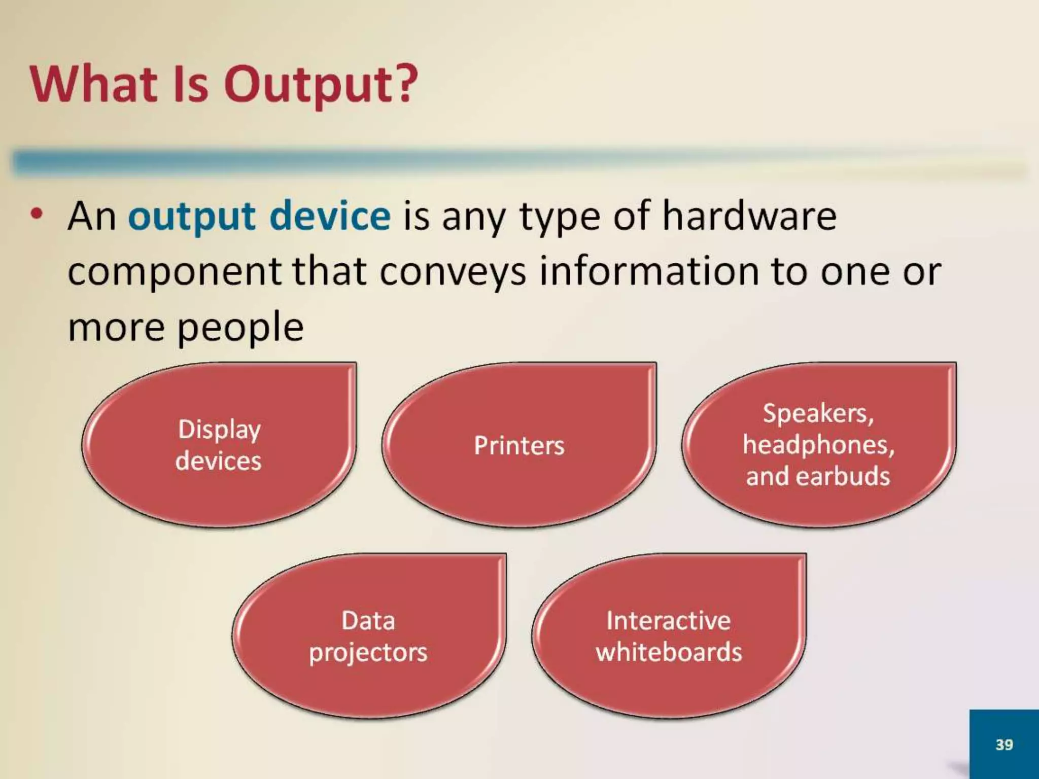 Input & Output Devices | PPT