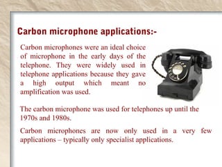 Devices to capture sound waves | PPT