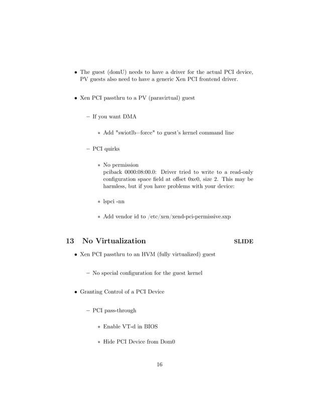 Device virtualization and management in xen | PDF