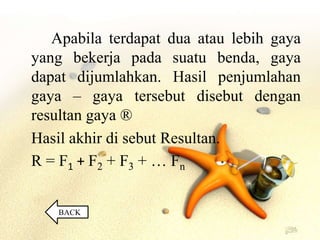 GAYA DAN HUKUM NEWTON | PPTX