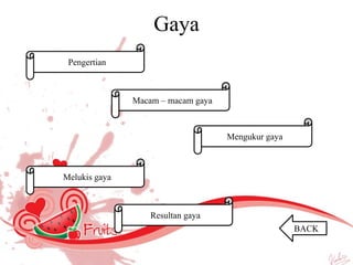 GAYA DAN HUKUM NEWTON | PPTX