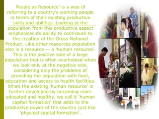 people as a resource | PPT