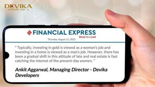 Devika Sadar Bazaar: Brand New Commercial Complex | PPTX