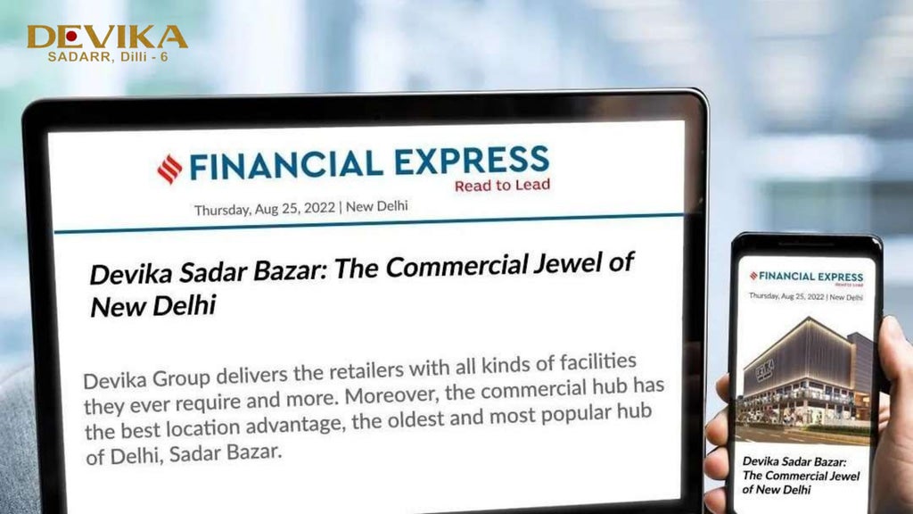 Devika Sadar Bazaar: Brand New Commercial Complex | PPTX