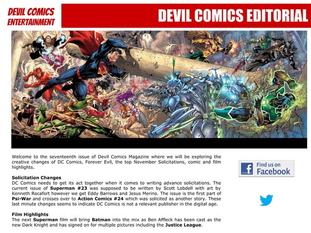 Devil Comics Magazine September 2013 | PPT