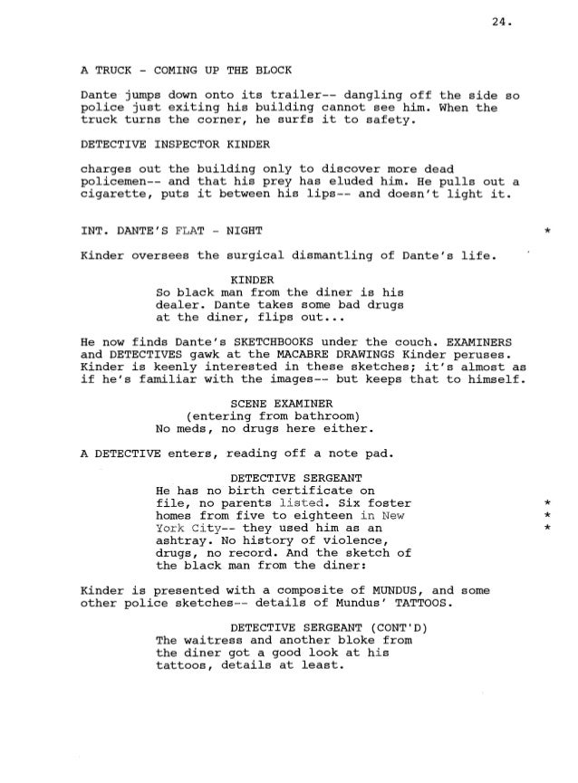 Devil May Cry Movie script