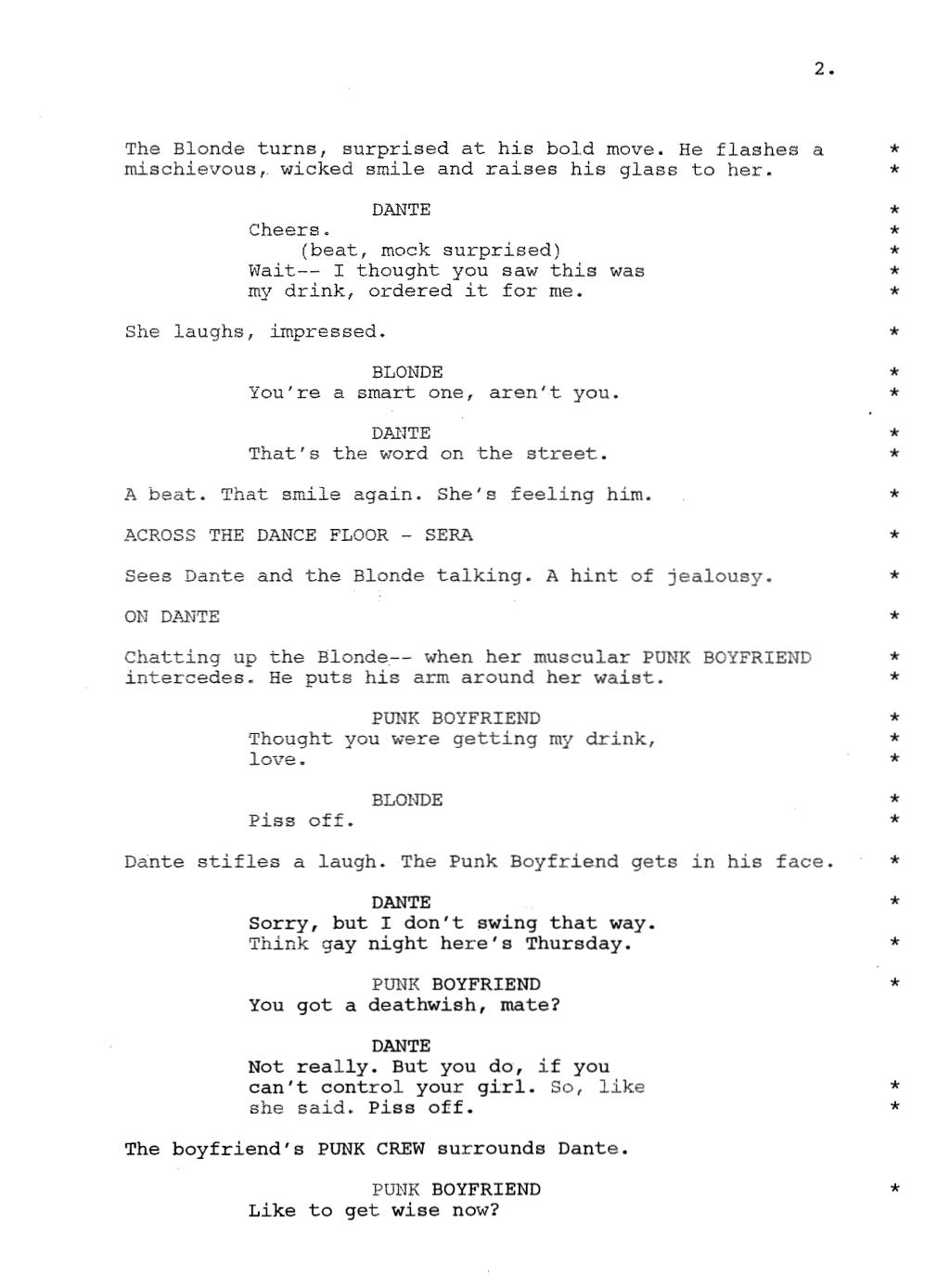 Devil May Cry Movie script