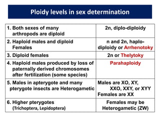 Sex determination in insects | PDF