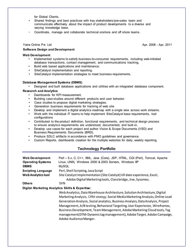 Devinder resume v6 | PDF