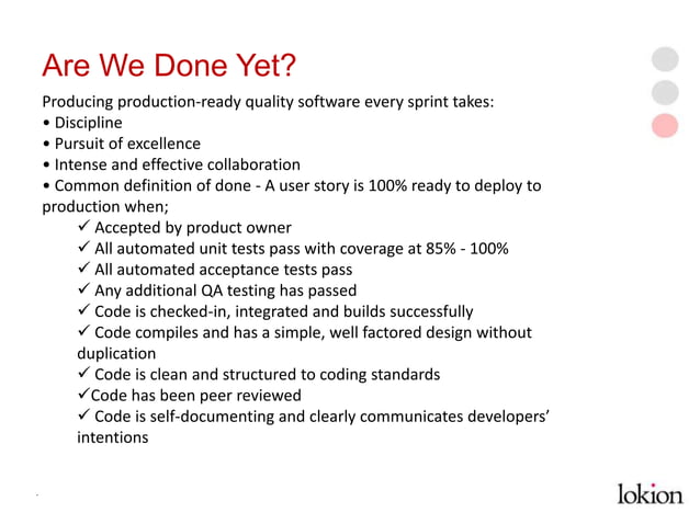 Emptying Your Cup an Agile Primer | PPT