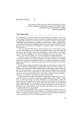 War is a crime against humanity: The Story of War Resisters ...