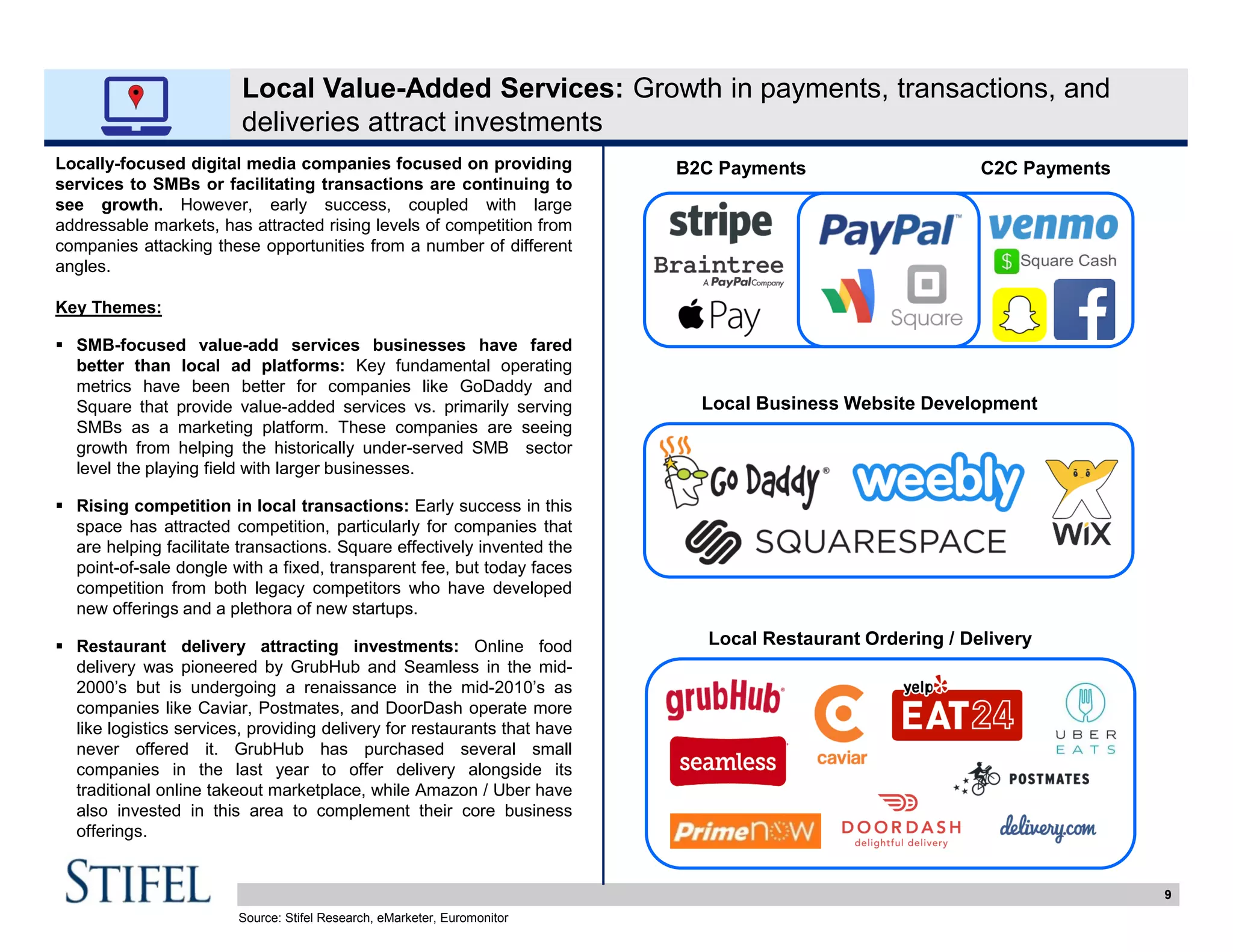 Stifel Internet Research Overview | PPT