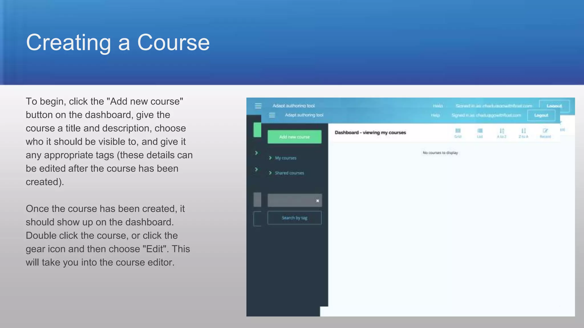 DevLearn 2017 - Getting Started with Adapt | PPT | Free Download