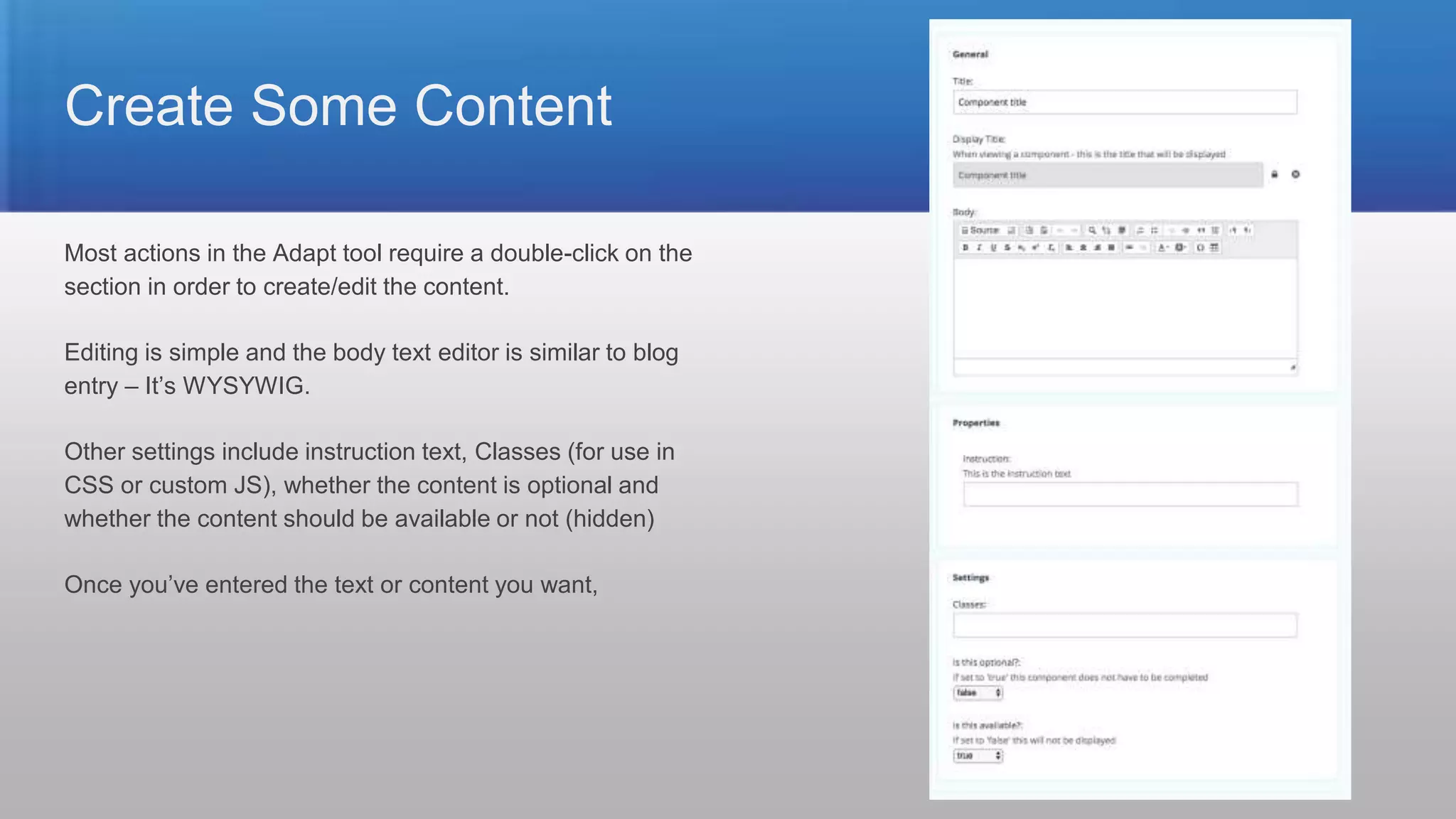 DevLearn 2017 - Getting Started with Adapt | PPT | Free Download