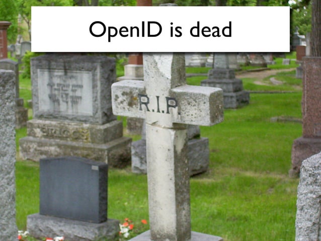 Distributed Identities with OpenID | PPT
