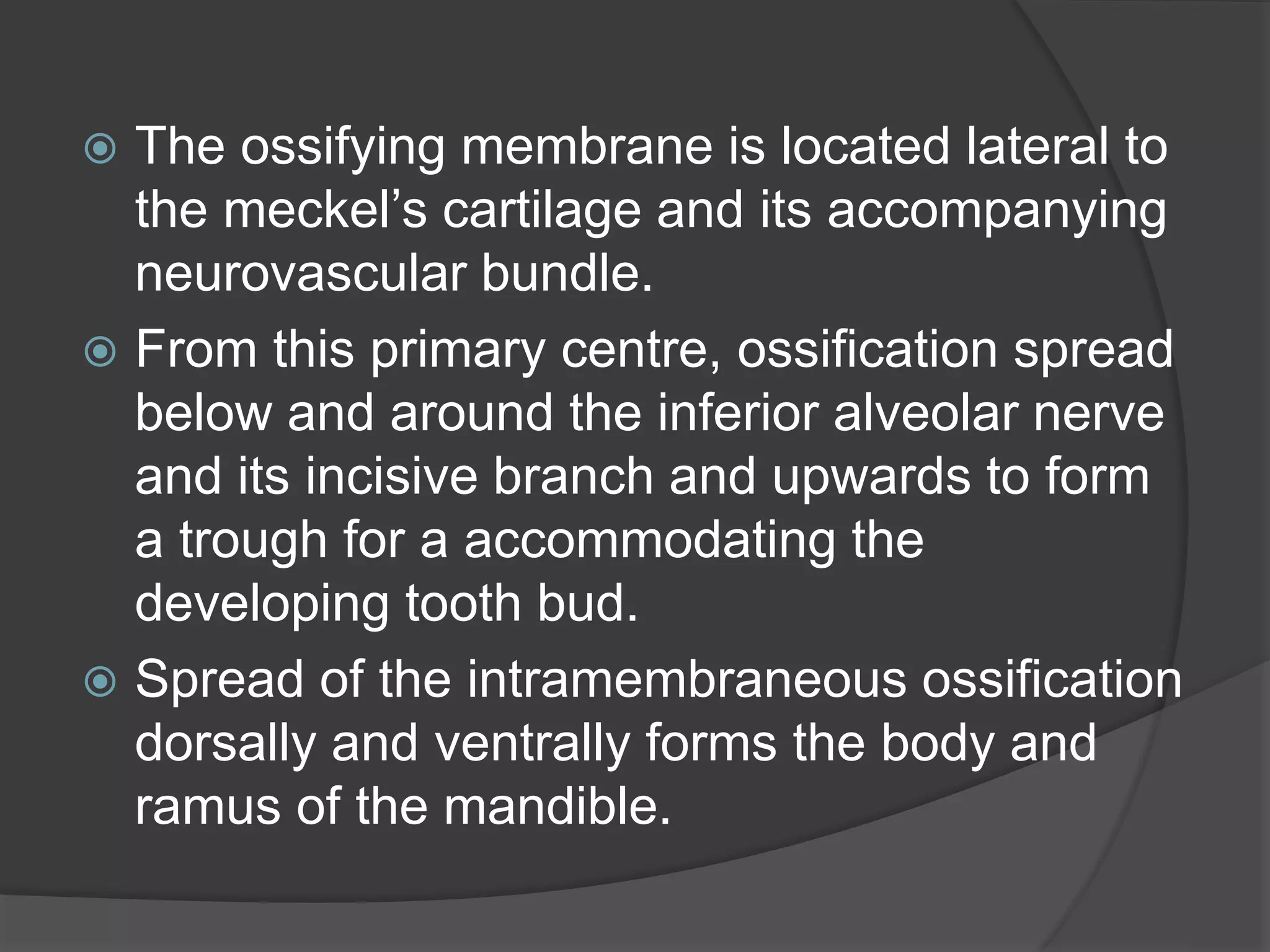Growth and development of mandible in children | PPTX