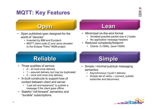 Low Latency Mobile Messaging using MQTT | PPT