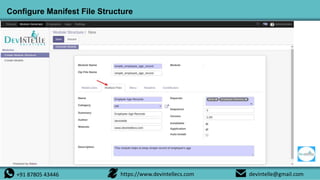 ODOO MODULE SCAFFOLD | PPTX