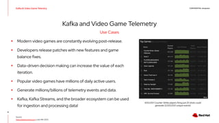 Level-up your gaming telemetry using Kafka Streams | DevNation Tech ...