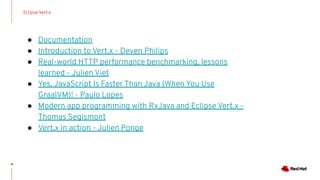 Contract-driven development with OpenAPI 3 and Vert.x | DevNation Tech Talk | PPT
