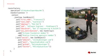 Contract-driven development with OpenAPI 3 and Vert.x | DevNation Tech Talk | PPT