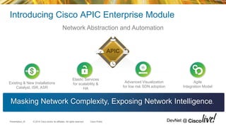 API Deep Dive: APIC EM Rest API | PPTX
