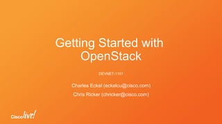 Getting Started with OpenStack | PDF | Cloud Computing | Internet