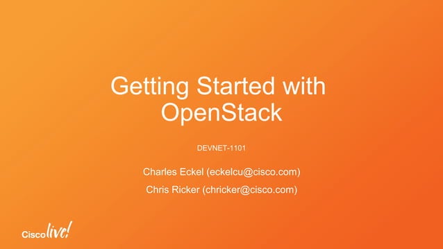 Getting Started with OpenStack | PDF | Cloud Computing | Internet