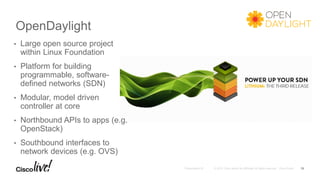 OpenStack and OpenDaylight, The Evolving Relationship in Cloud ...