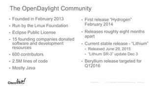 OpenStack and OpenDaylight, The Evolving Relationship in Cloud ...
