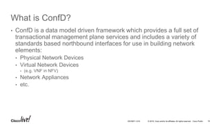 NETCONF & YANG Enablement of Network Devices | PPT