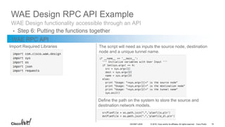 WAN Automation Engine API Deep Dive | PPTX | Web Development | Internet