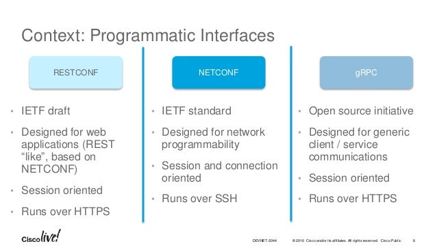 Open Device Programmability Hands On Intro To Restconf And A Bit Of…