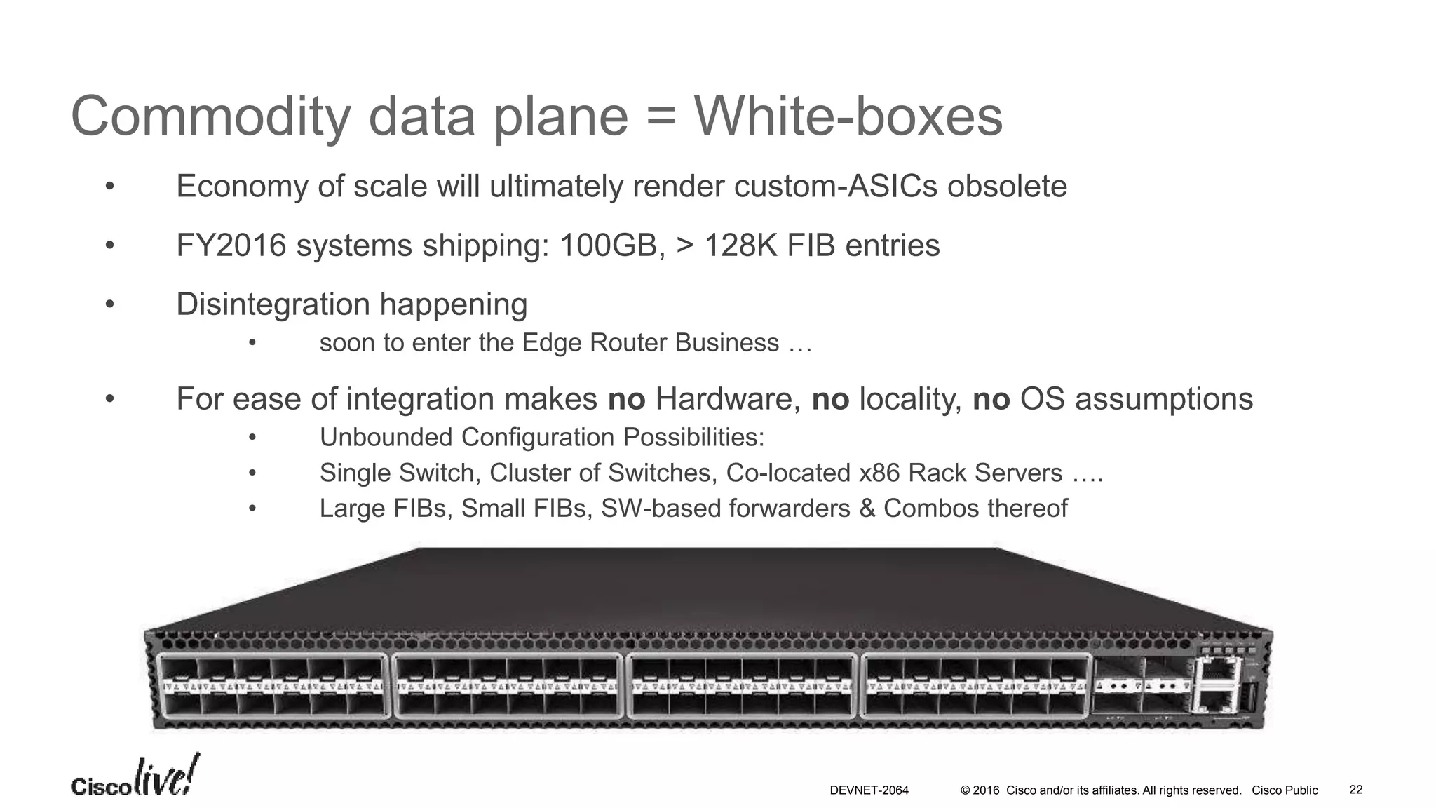 Applying Hyper-scale Design Patterns to Routing | PPTX