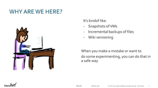 Intro to Git Devnet-1080 Cisco Live 2018 | PPT