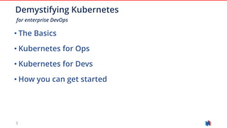 Kubernetes for Enterprise DevOps | PPT