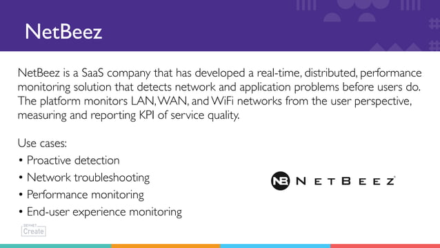 Cisco DevNet CREATE 2019 - NetBeez Network Performance API | PDF | Internet of Things | Internet