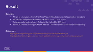 API 102: Programming with Meraki APIs | PPTX | Cloud Computing | Internet