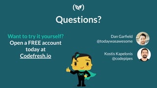 CICD Pipelines for Microservices: Lessons from the Trenches | PPT