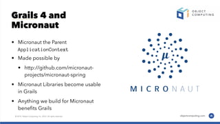 Grails 4 and Micronaut at Devnexus 2019 | PDF