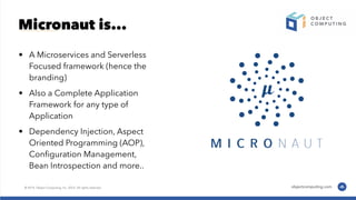 Micronaut Deep Dive - Devnexus 2019 | PDF